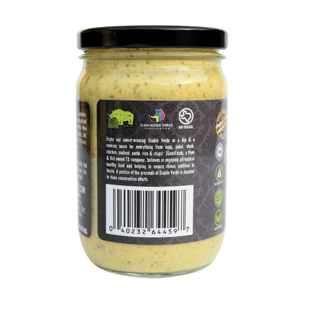 Diablo Verde – 3sonsfoods LLC