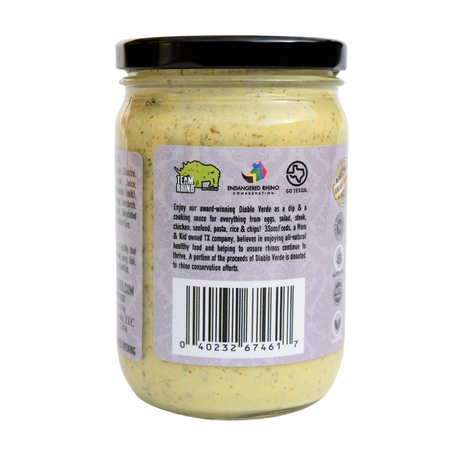 Diablo Verde- MILD – 3sonsfoods LLC